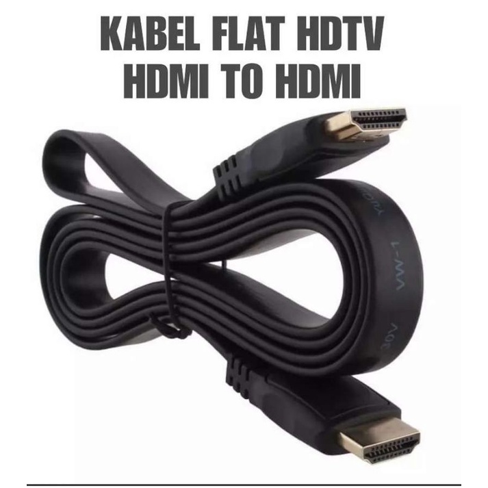 Jual Kabel Hdmi (kabel pipih slim kualitas bagus) | Shopee Indonesia