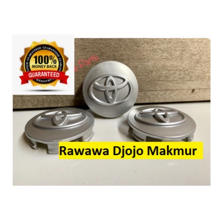 Jual Dop Velg Tutup Center As Roda Avanza Rush Veloz Silver Toyota Asli | Shopee Indonesia
