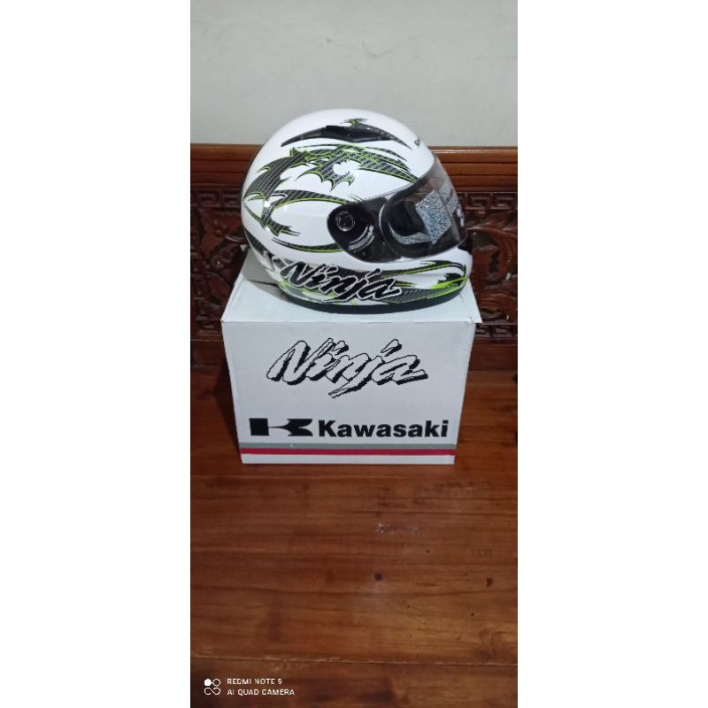 Jual helm kawasaki ninja bukan ink kyt zeus | Shopee Indonesia