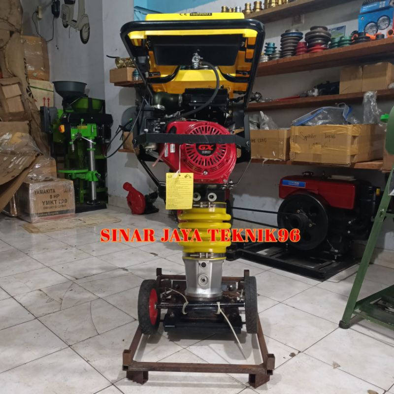Jual Mesin Stemper Kuda Tampur Rammer TG-RM80D | Shopee Indonesia
