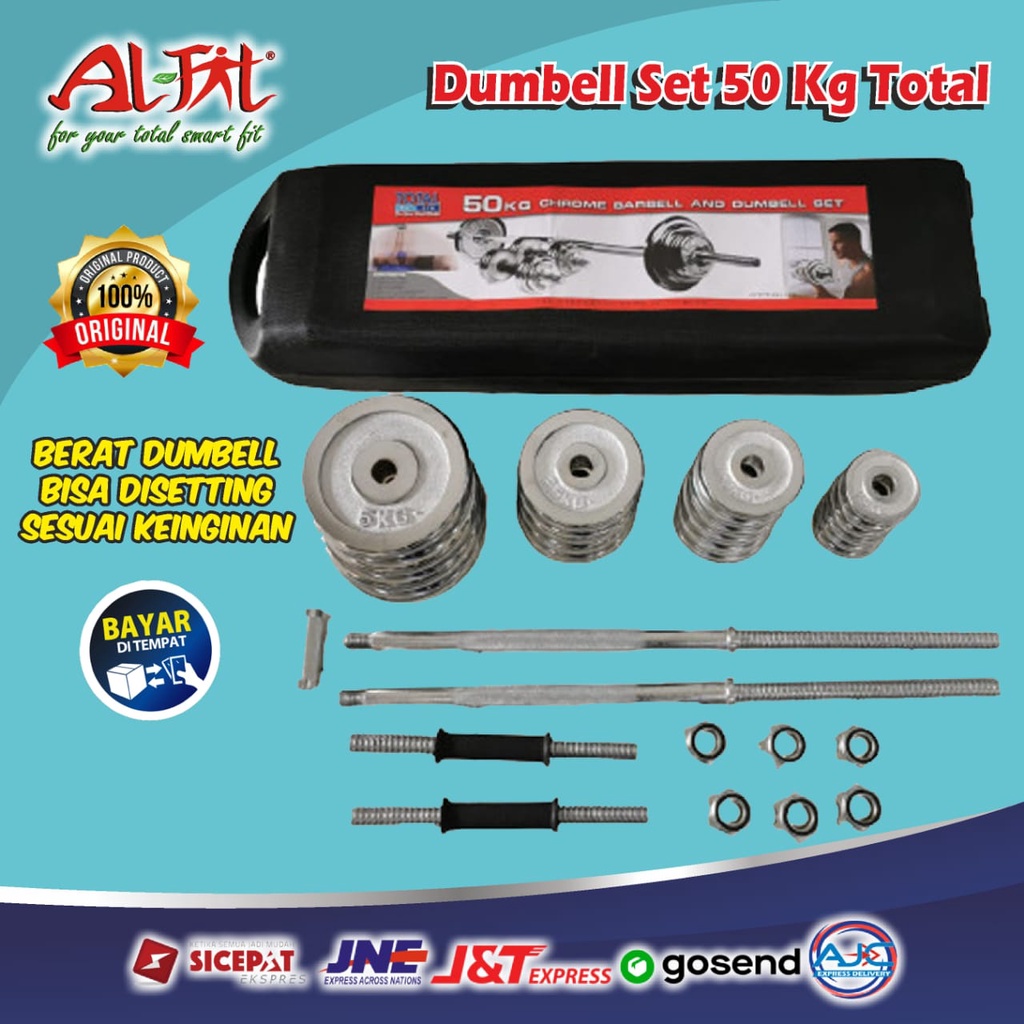 Jual Alat Gym Fitness Rumahan Barbel Barbell Dumbel Dumbell Dumbbell ...