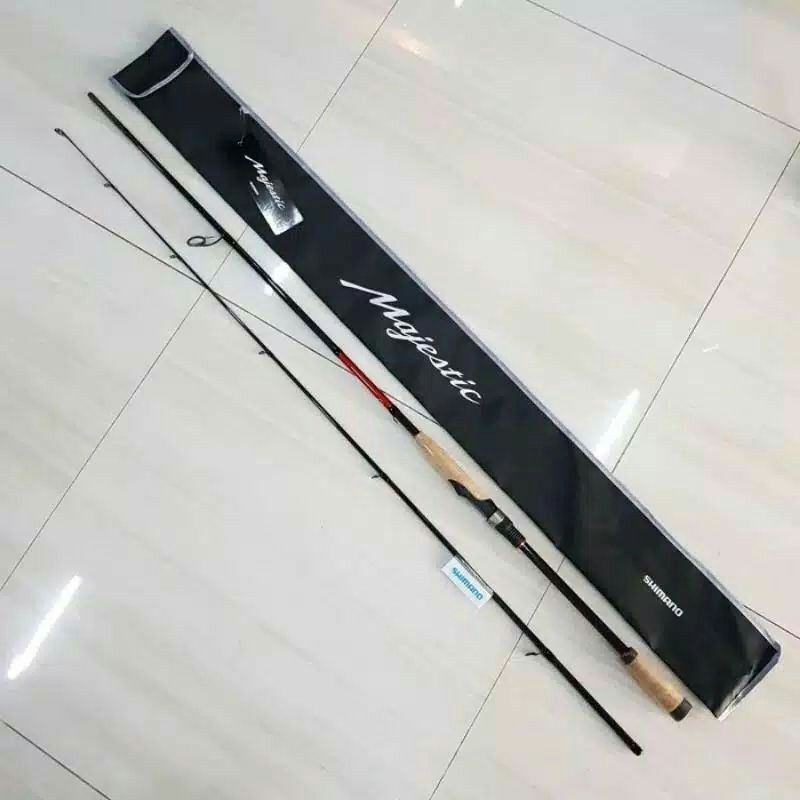 Jual Joran Pancing Spinning Sambung Dua Shimano Majestic | Shopee Indonesia