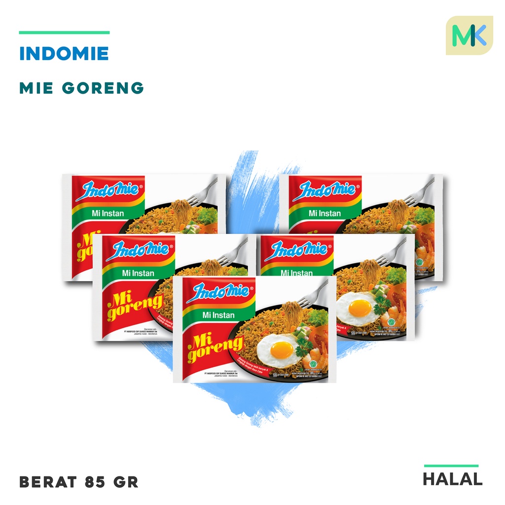 Jual 5 PCS INDOMIE GORENG 85GR | Shopee Indonesia