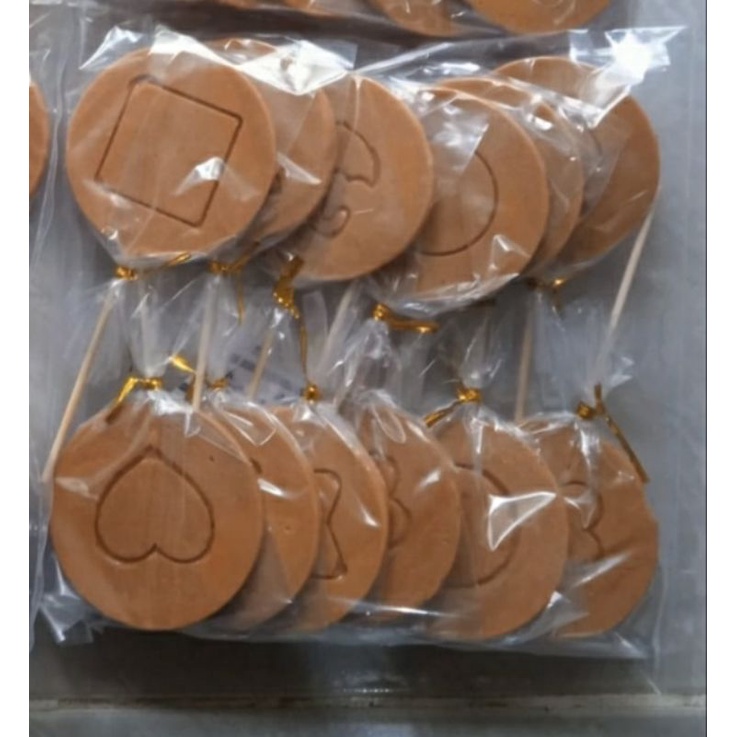 Jual Permen Dalgona Candy Squid Game Ukuran Besar isi 12 pcs | Shopee ...