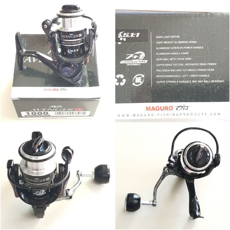 Jual Reel MAGURO AVENGER XT 1000 2000 3000 4000 5000 6000 8000 (power handle) | Shopee Indonesia