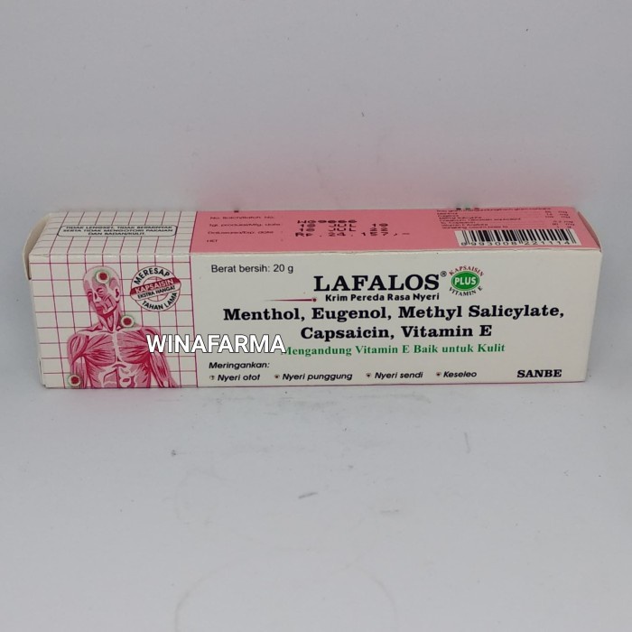 Jual Lafalos Plus Cream 20gr | Shopee Indonesia