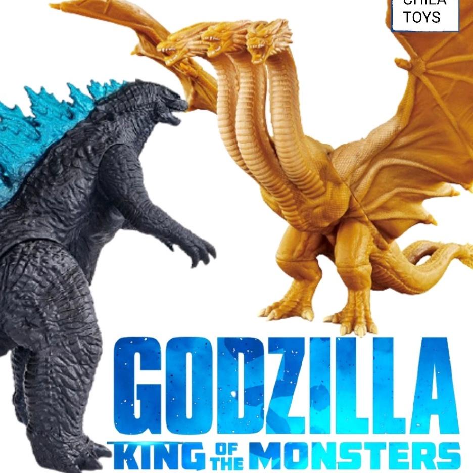 Jual Terbaik! GODZILLA KING OF THE MONSTER MECHA SHIN GHIDORAH ACTION ...
