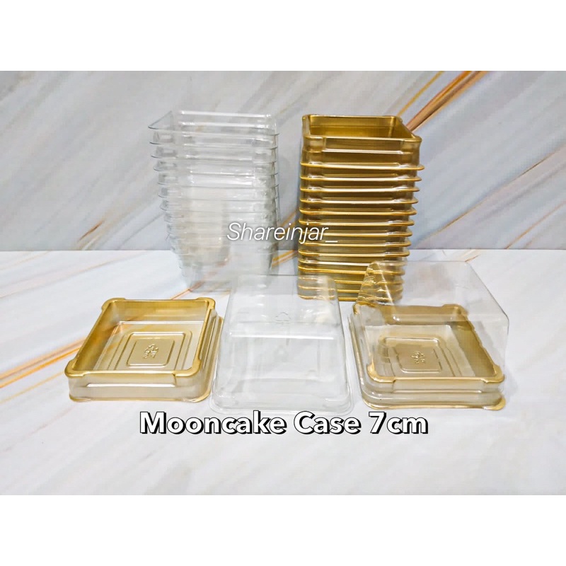 Jual Mooncake Case Mika Tray Persegi + Tutup 7cm / Kemasan Kue Bulan | Shopee Indonesia