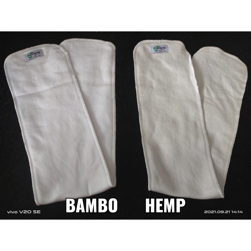 Jual Ningrat Insert Bamboo dan Hemp | Insert Lembaran | Shopee Indonesia