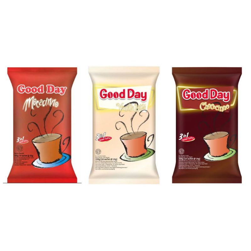 Jual Good Day 3 in 1 10x20g | Shopee Indonesia