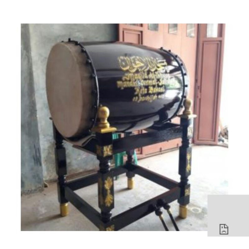 Jual Bedug Masjid dan Musholla kayu jati diameter 50cm | Shopee Indonesia