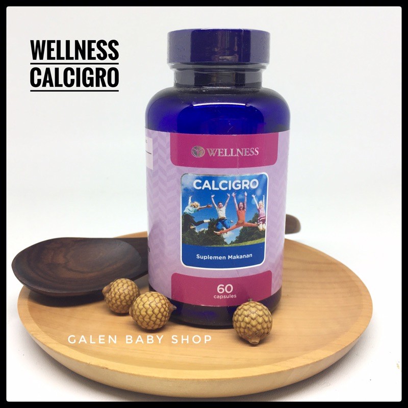 Jual Wellness Calcigro isi 60 capsules Vitamin Suplemen Tulang | Shopee ...