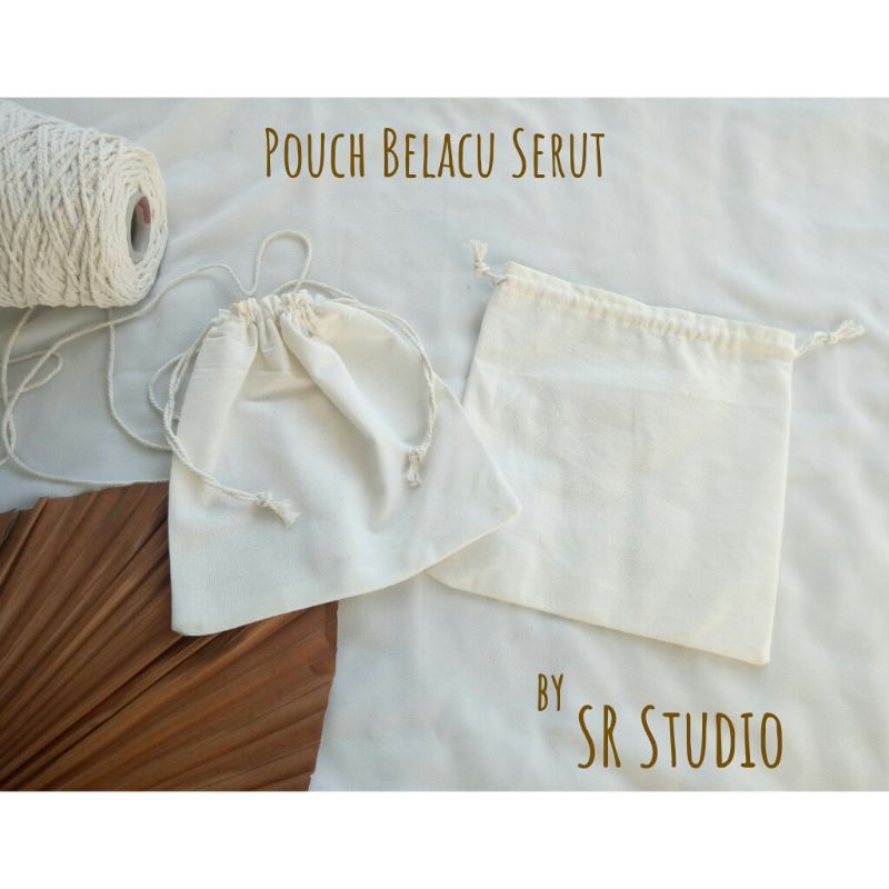 Jual pouch belacu custom berbagai ukuran (minimal order 20) | Shopee ...