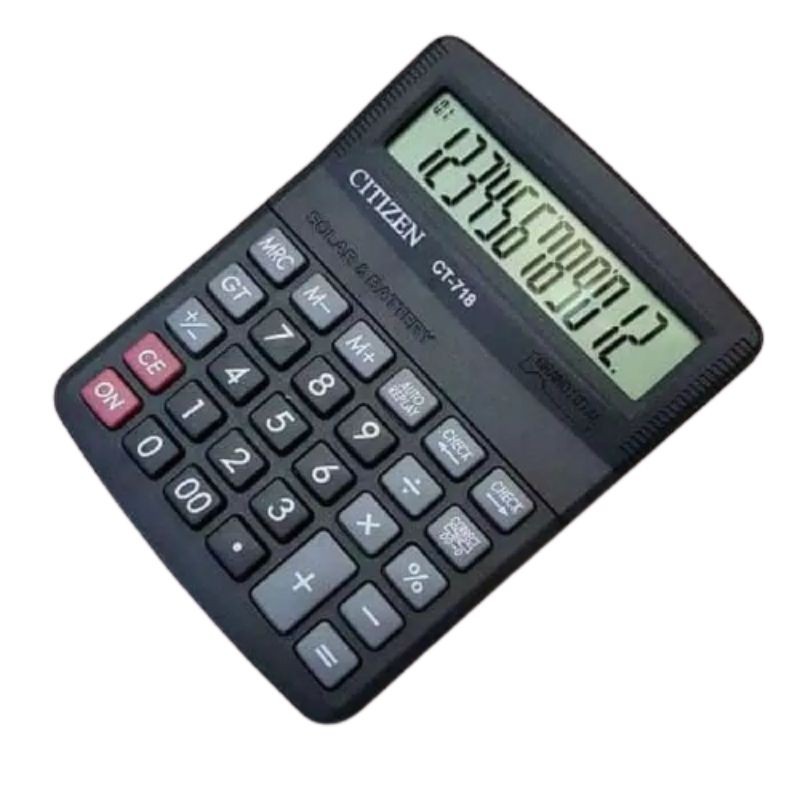 Jual Citizen CT-718C Electronic Calculator - Kalkulator 12 Digits ...
