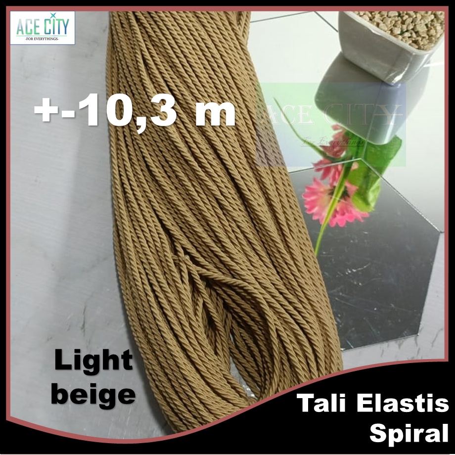 Jual Tali Elastis Spiral / Tali Karet Spiral | Shopee Indonesia
