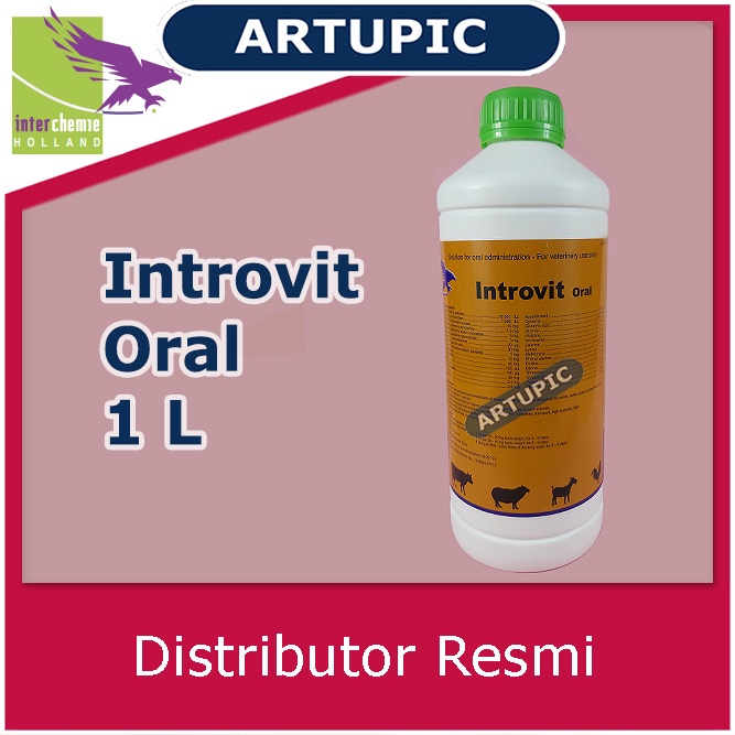 Jual Introvit Oral 1 Liter Multivitamin Lengkap Asam Amino Ternak Hewan ...