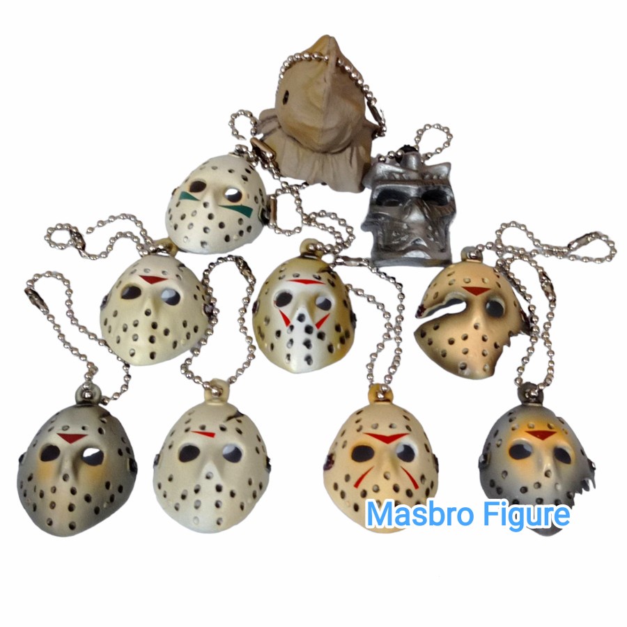 Jual TAKARA TOMY Gantungan Topeng JASON Vs FRIDAY THE 13TH | Shopee ...