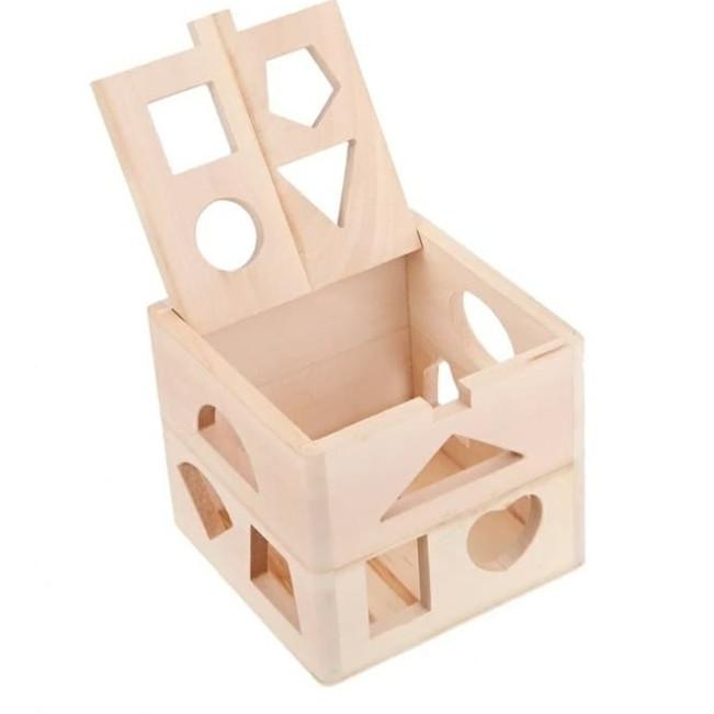 Jual Mainan Edukasi anak Sorting Box Puzzle Block Shape Geometri C8N ...