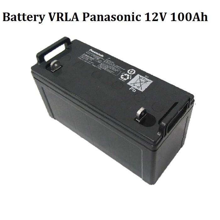 Jual Battery Kering Vrla Panasonic 12V 100AH Aki Kering Panasonic 12V ...
