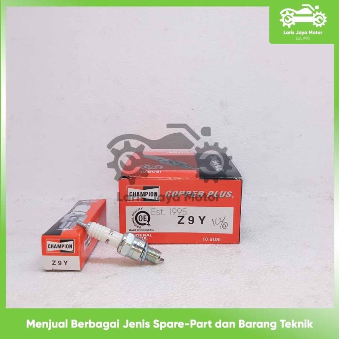 Jual BUSI CHAMPION Z 9 Y JAMIN 100 % ORIGINAL ASLI CHAMPIONS BUSI ...