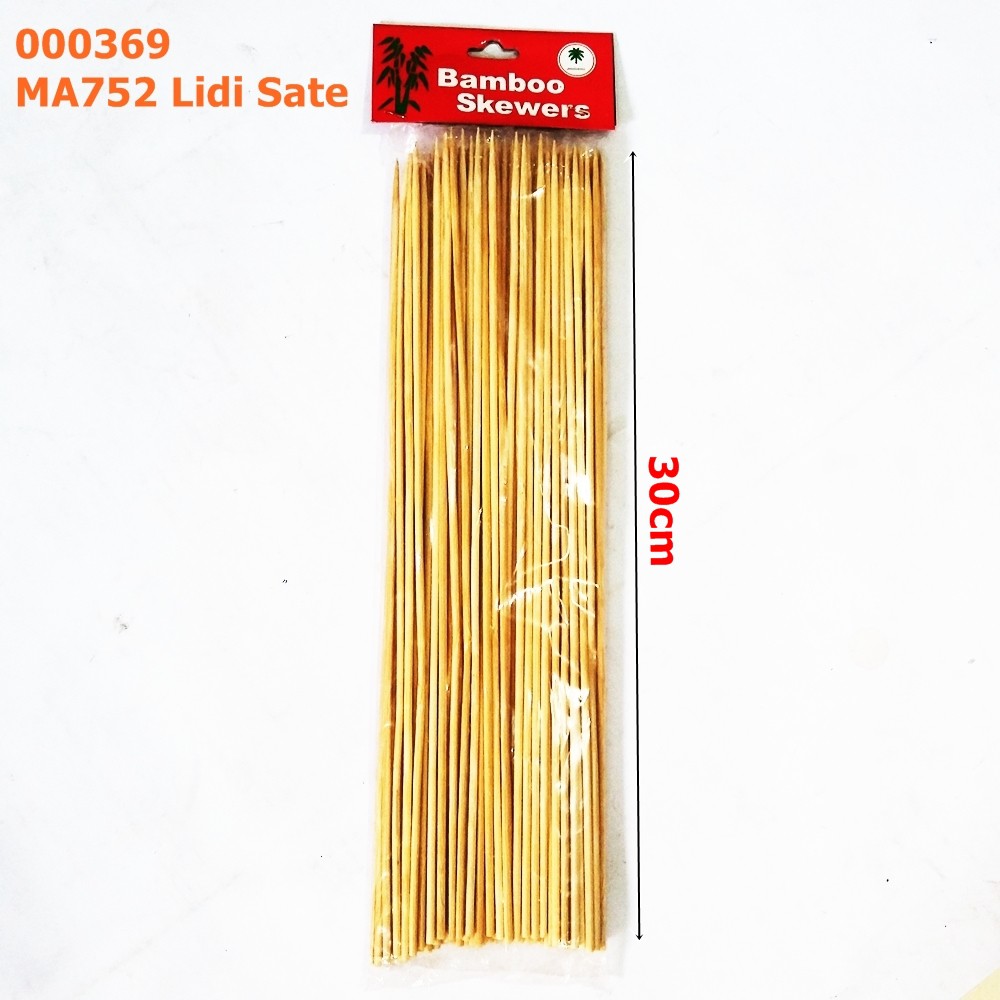 Jual MA-752 Bambu Tusuk Lidi Sate Panjang Dan Tebal | Shopee Indonesia