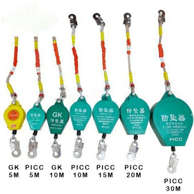 Jual Safety Fall Prevention Fall Arrester / Tali Pengaman 5Meter Kode ...