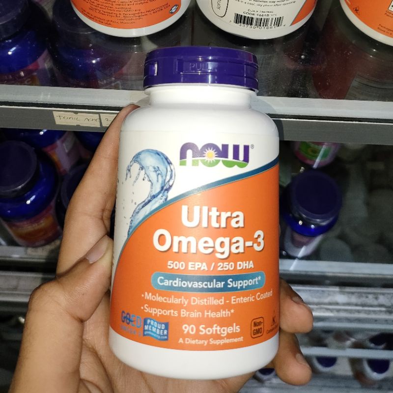 Jual Now ultra omega 3 500 epa 350 DHA 90 softgels | Shopee Indonesia