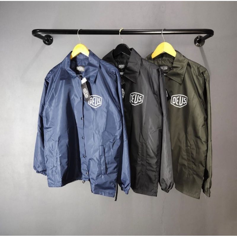 Jual Jaket Coach Deus Ex Machina / Jaket Pria Lengan Panjang / Jaket ...