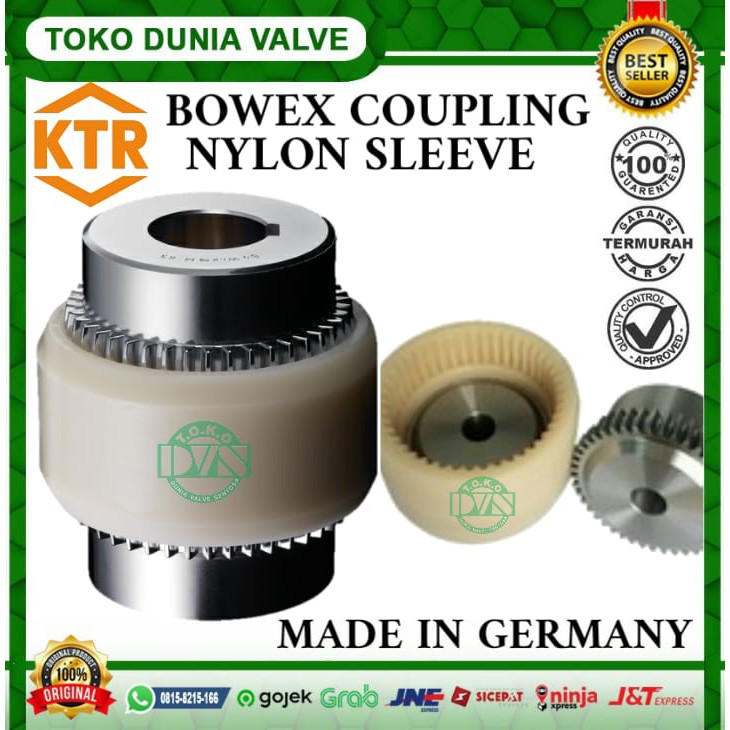 Jual BOWEX COUPLING NYLON - BOWEX M28 - MAX BORE 28mm - KTR 100% ...