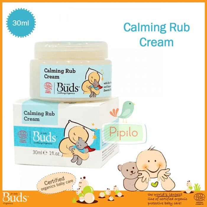 Jual BUDS Calming Rub Cream / Krim Pengurang Kembung & Colic Bayi Anak ...