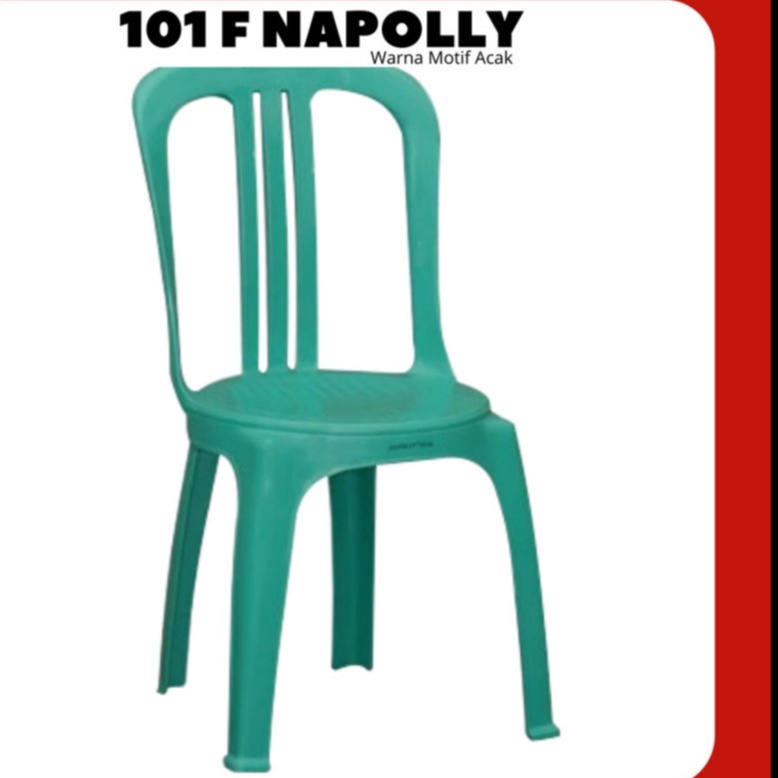 Jual Kursi Susun 101 F NAPOLLY Furniture Kursi Plastik Teras dan ...