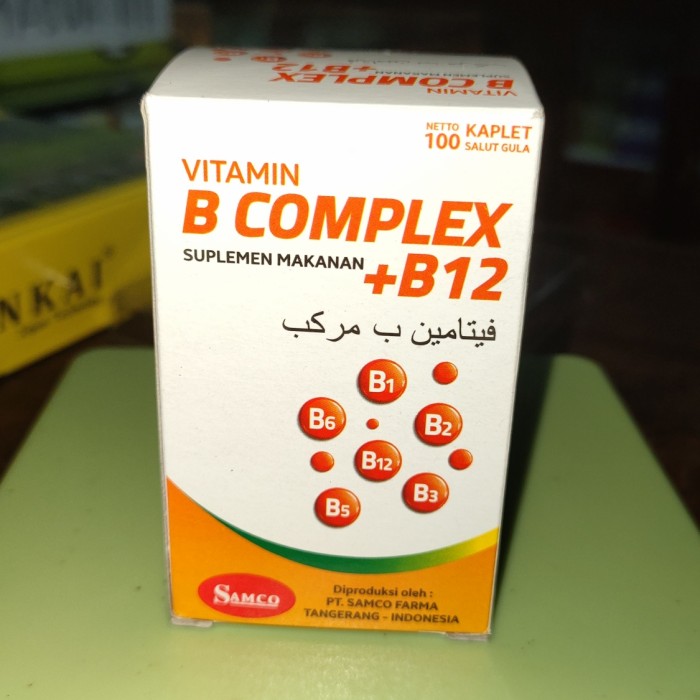 Jual BETOMINPLEX VITAMIN B COMPLEX B12 100TABLET PHARMA | Shopee Indonesia