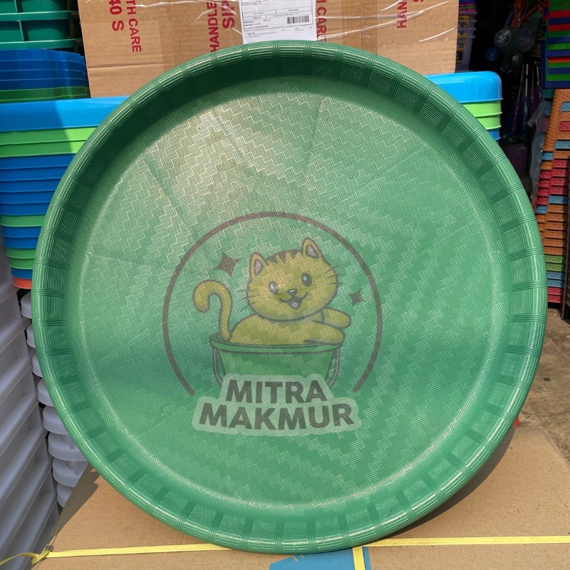Jual GREAT - Tampah Bulat Plastik Size S-M-XL / Wadah Nasi Kebuli ...