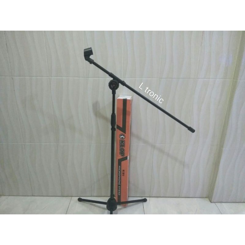 Jual Stand mic berdiri klop Stand mic panjang Stand microphone | Shopee ...