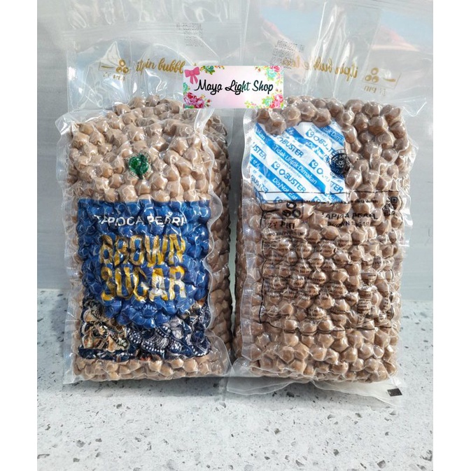 Jual Bubble tapioca pearl 1kg boba bubble drink minuman kekinian halal ...