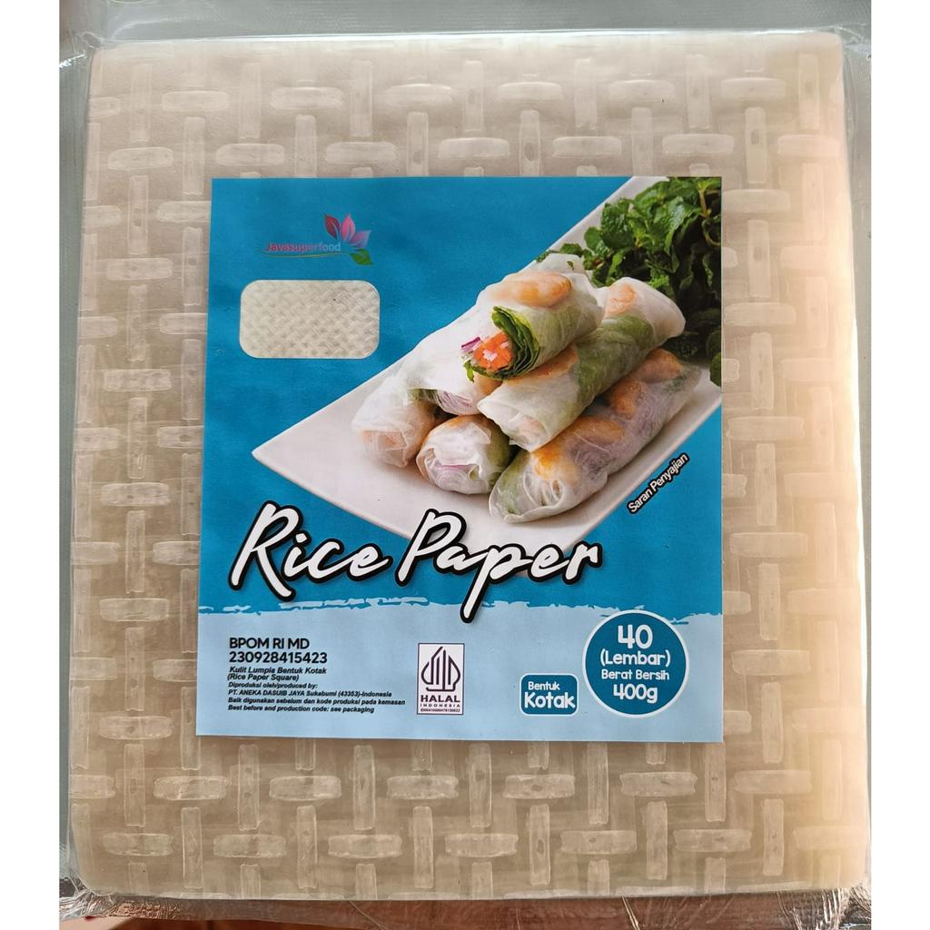 Jual Kulit Lumpia / Vietnam Rice Paper - BPOM + Packing Dus + Buble ...