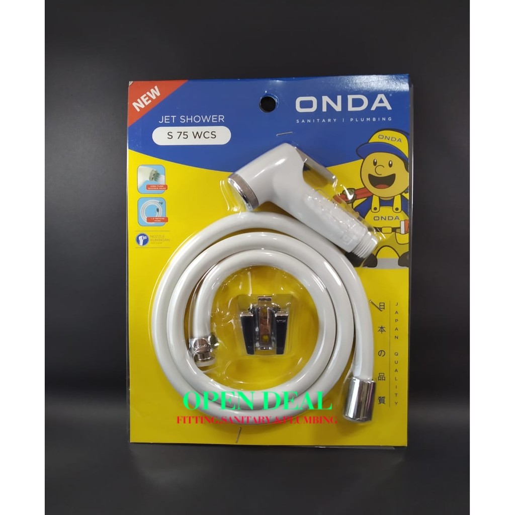 Jual Jet Shower ONDA S 75 / Shower Cebok / Bidet / Closet / Jet Washer ...