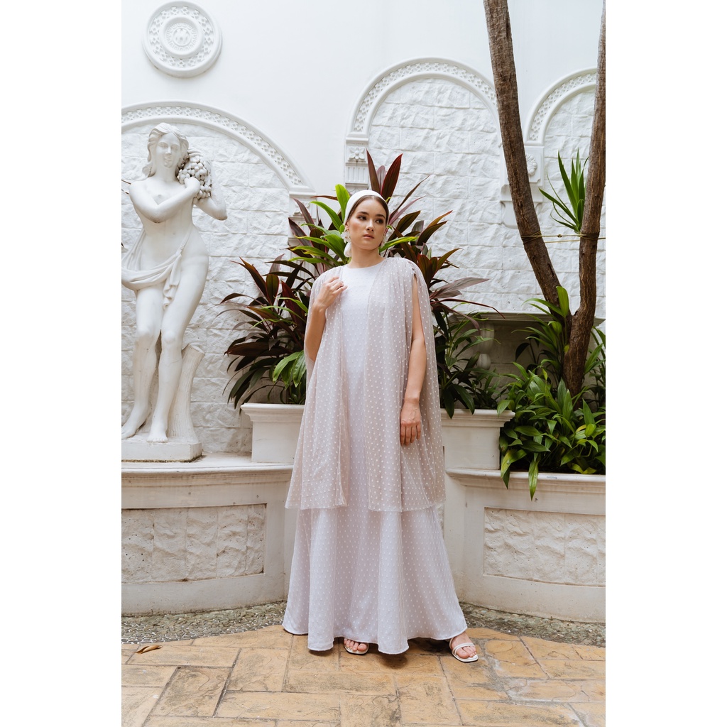 Jual Jolie Clothing Rinka Sleeveless Dress / Maxi Dress / Dress Lebaran ...