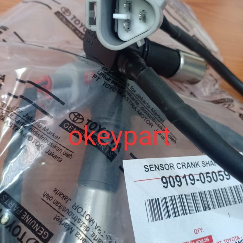 Jual SENSOR KRUK AS CRANKSHAFT CKP INNOVA HILUX BENSIN 1TR | Shopee ...