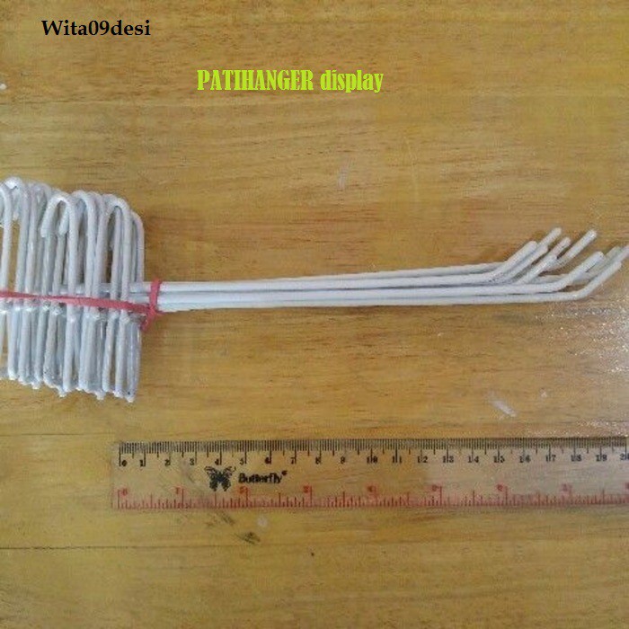 Jual Single Ram besi Putih 20cm /Hook Cantelan Ram Gantungan Aksesoris ...