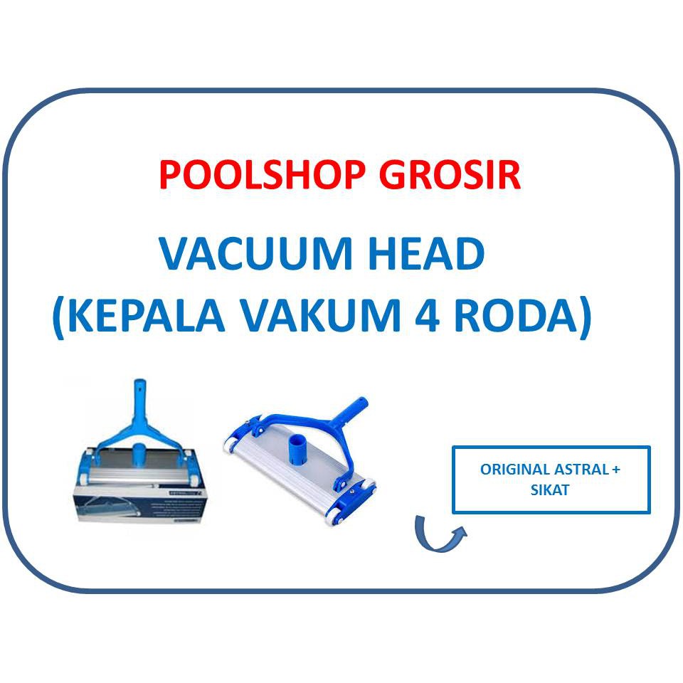 Jual Vacuum Head 4 Roda ASTRAL - Vacum Head 4 Roda ASTRAL - Vacum Head Kolam Renang | Shopee ...