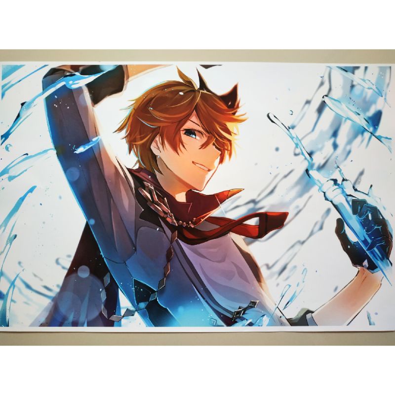 Jual Poster Game Genshin Impact 23 Tartaglia Childe Merchandise ...
