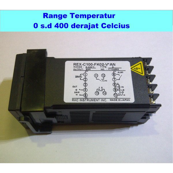 Jual Digital Temperature Controller - Digital Termostat - Digital Thermostat - PID REX-C100 SSR ...