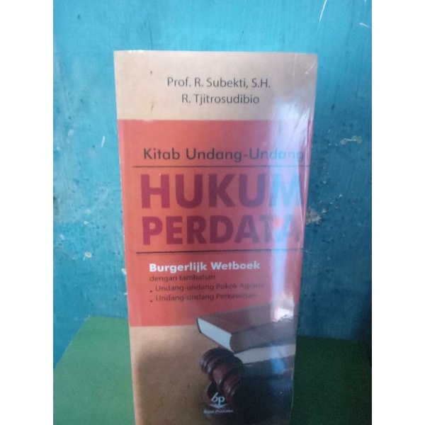 Jual kitab undang undang hukum perdata (bw) | Shopee Indonesia