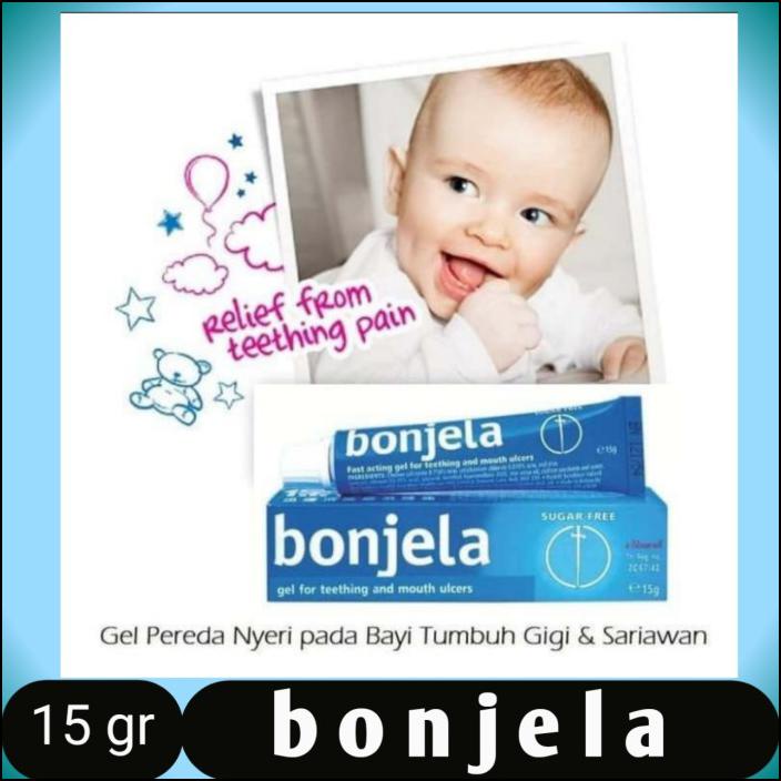 Jual BONJELA TEETHING GEL 15 G | Shopee Indonesia