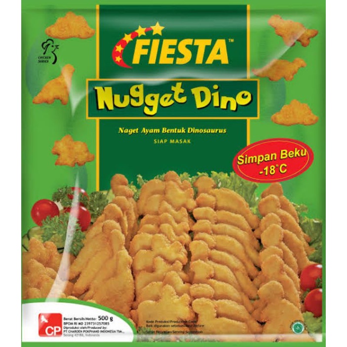 Jual fiesta nugget dino 500g | Shopee Indonesia