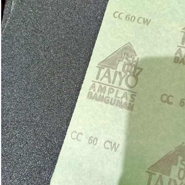 Jual Amplas Halus dan Kasar Amplas Lembaran Taiyo Grit Ukuran : 60 80 ...
