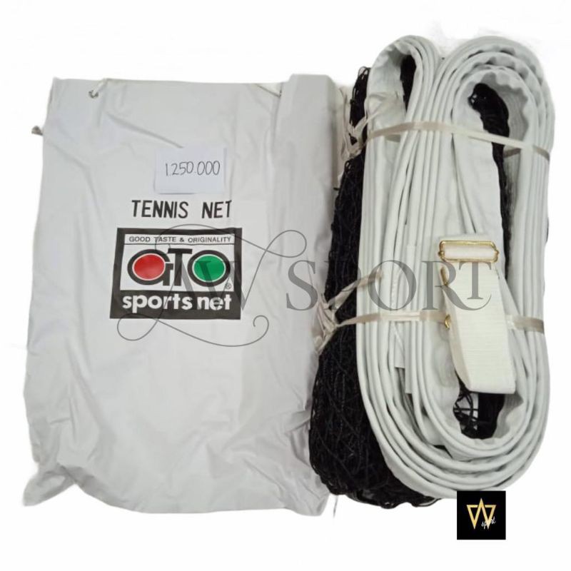 Jual Net Tenis GTO Super TN 50S / Net Tenis Sling Baja / Tennis Net ...