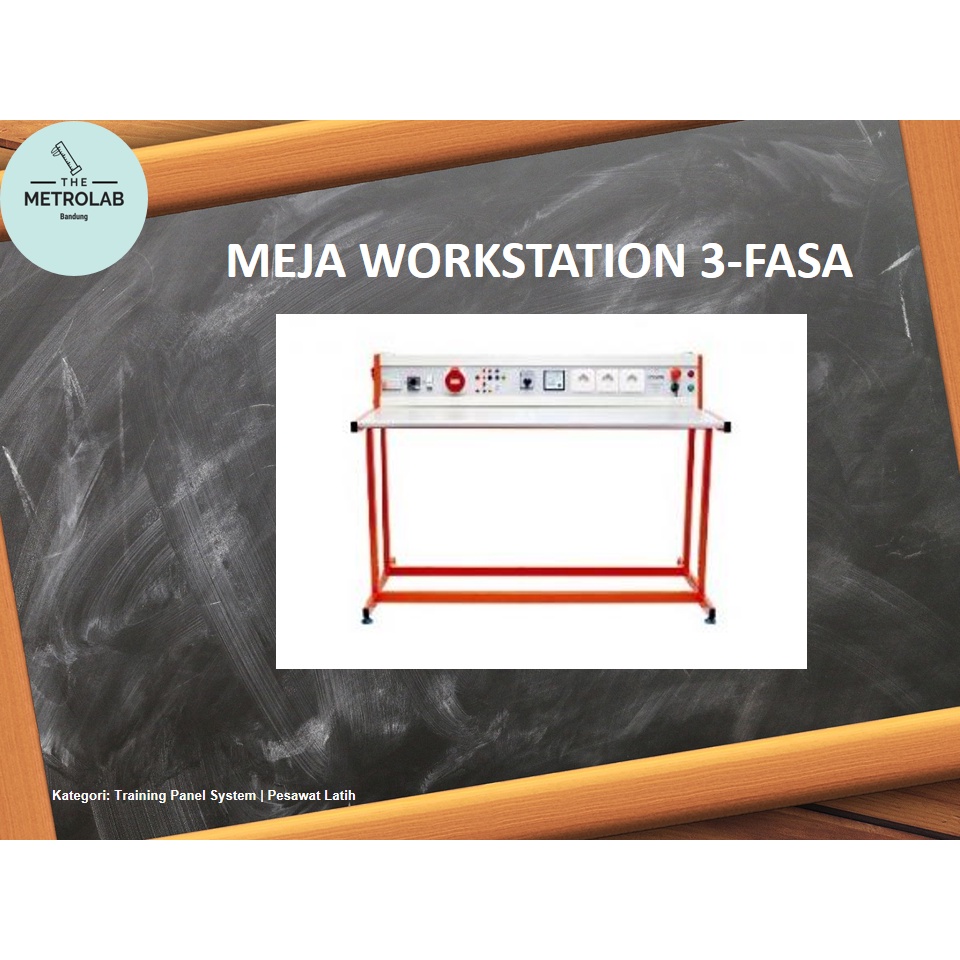 Jual Meja Workstation 3 Fasa | Meja Training Panel System | Shopee ...
