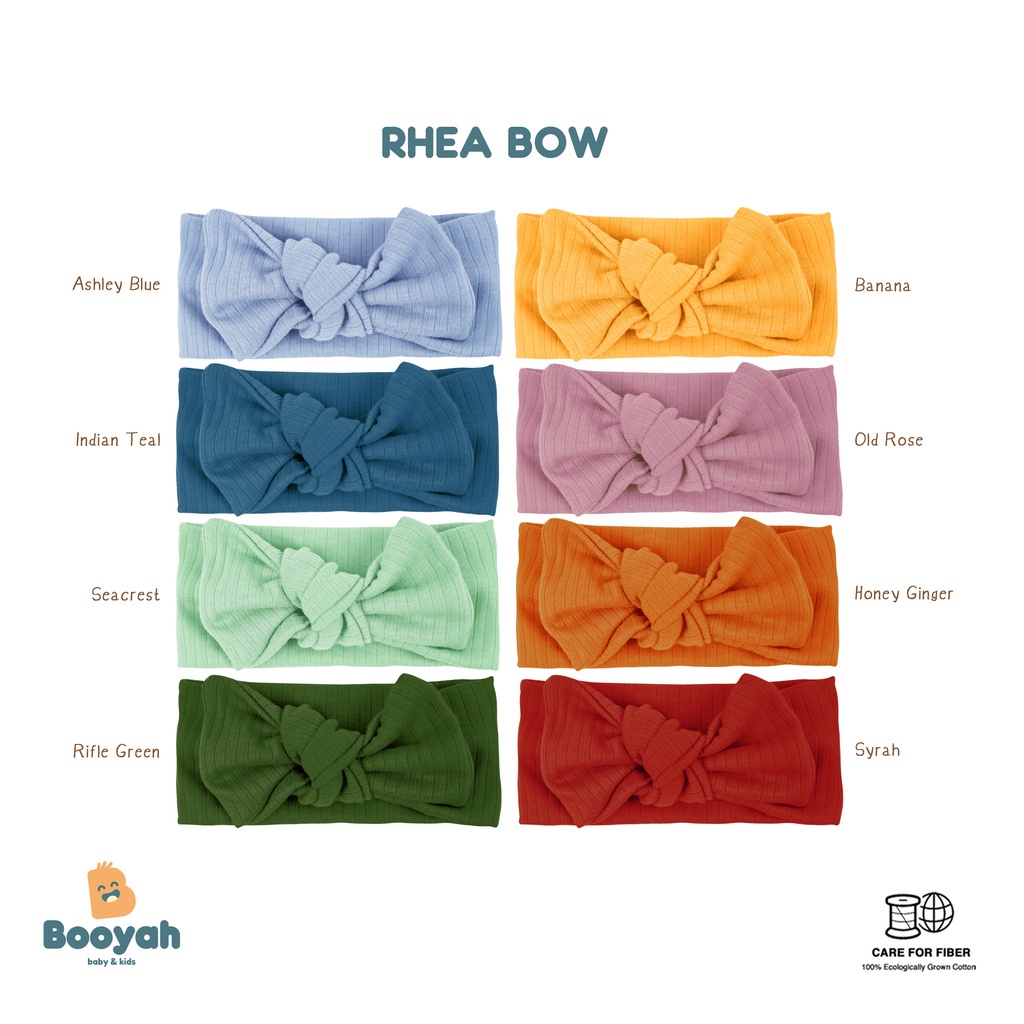 Jual Booyah Baby & Kids Bandana Pita Bayi - Rhea Bow (All Size ...